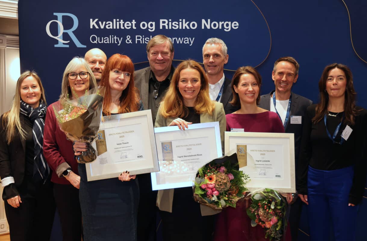 Ingrid Lomelde, Hafslund og Irene Thaule kåret til Årets Kvalitetsledere 2025 - Kvalitet og ...